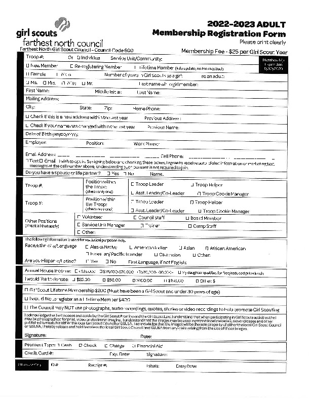 Forms and Documents
